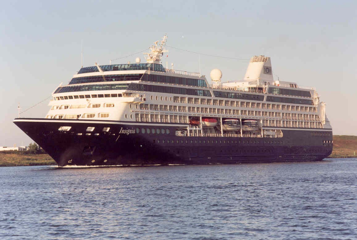 Insignia cruise ship - Cruise Port Amsterdam