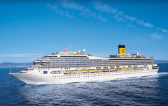 Costa Fortuna cruise ship - Cruise Port Amsterdam