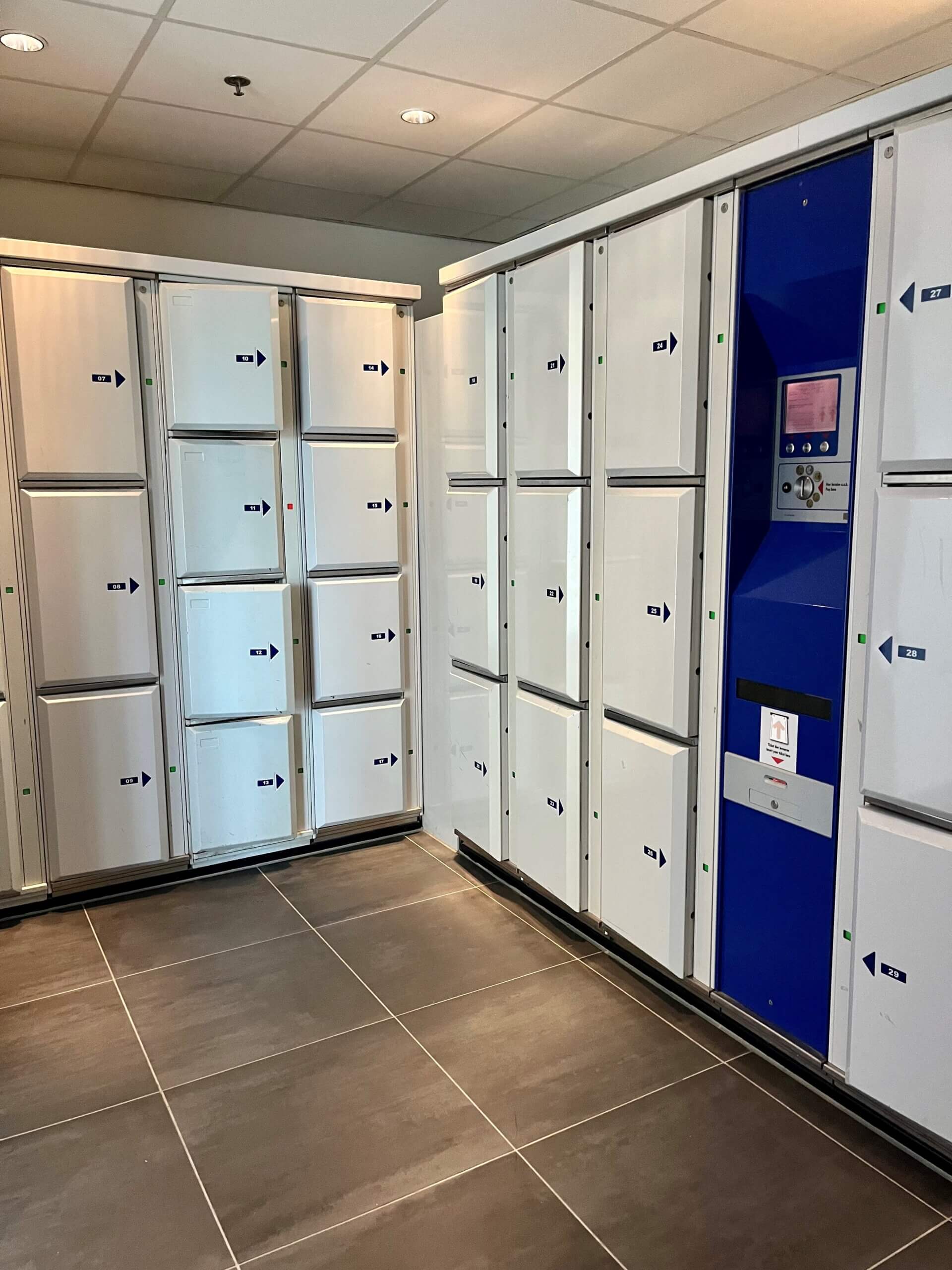 Luggage Lockers - Cruise Port Amsterdam