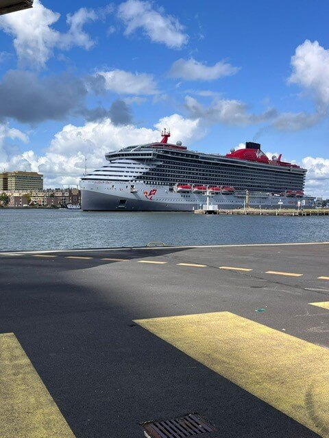 Scarlet Lady cruise ship - Cruise Port Amsterdam