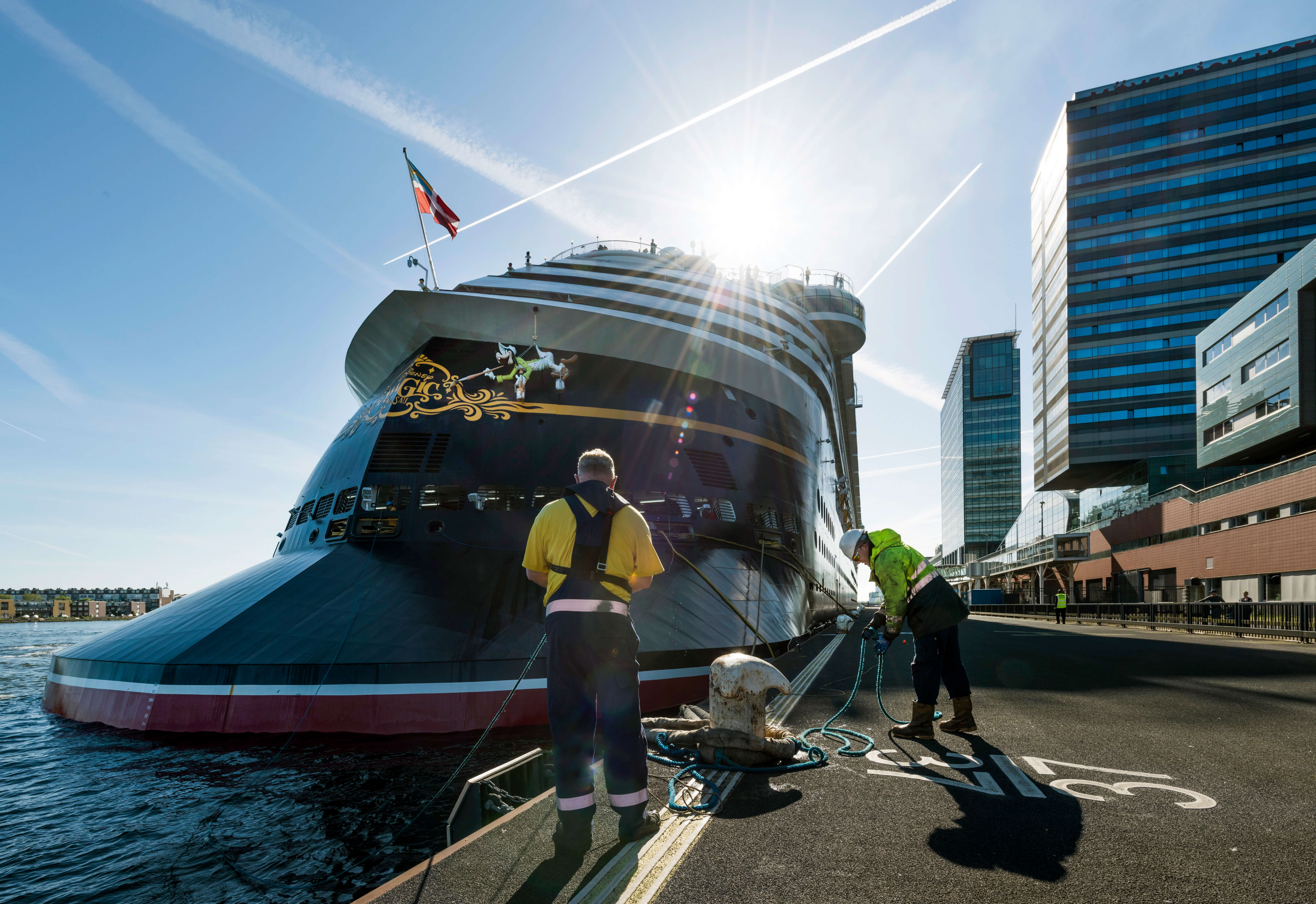 Disney Fantasy cruise ship - Cruise Port Amsterdam